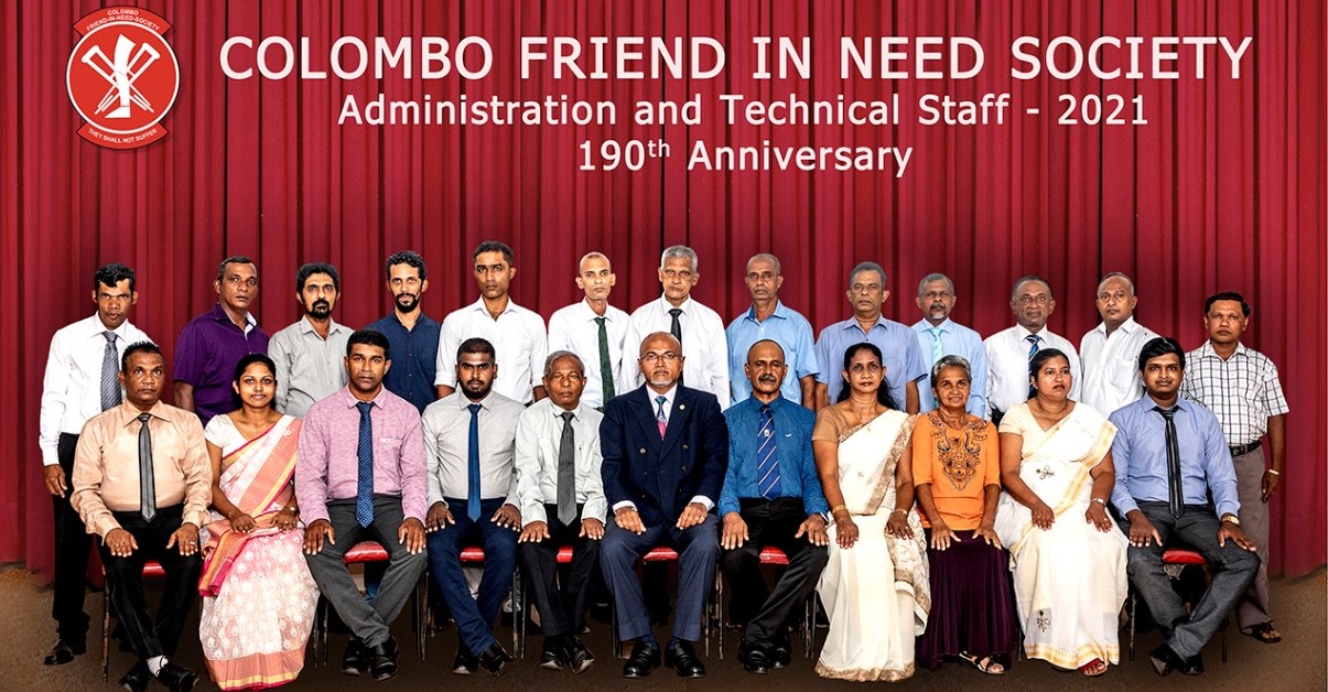 Administrative and Technical Staff – Colombo Friend-in-Need Society